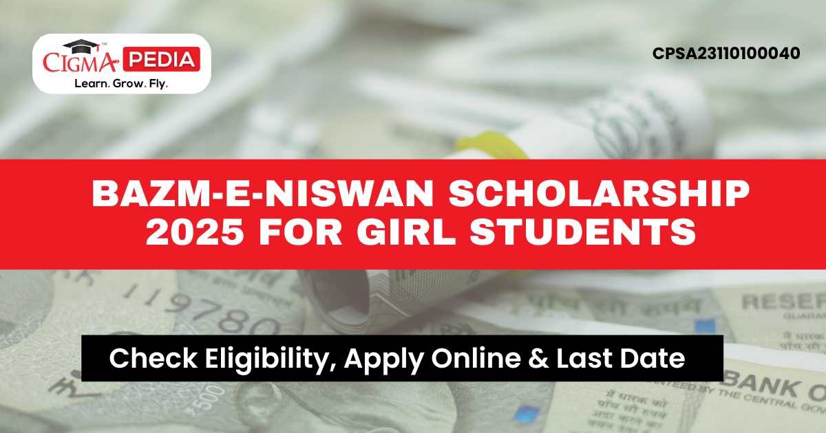 Bazm E Niswan Scholarship 2025 for Girl Students : Announced, Last Date ...