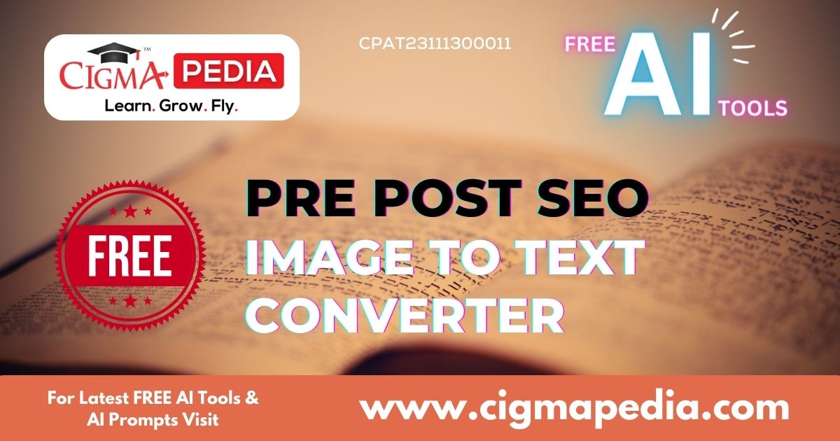 Prepostseo Image to Text Converter : Transforming Images into Words ...