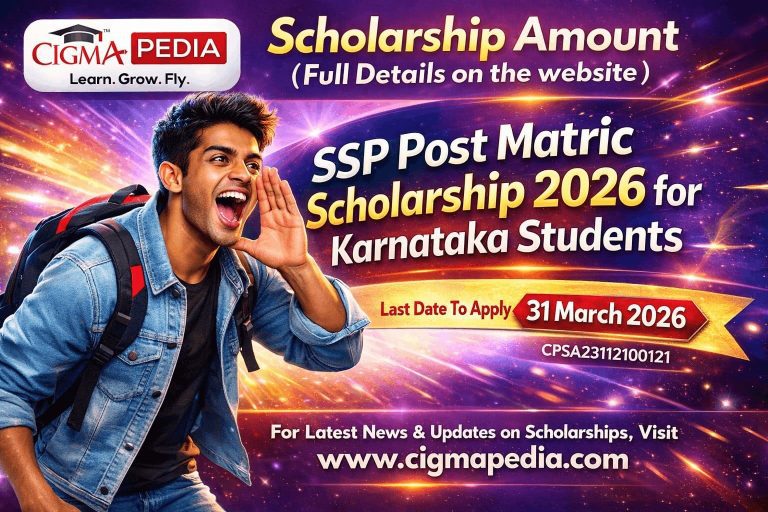 SSP Post Matric Scholarship 2026 for Karnataka Students : Apply Online ...