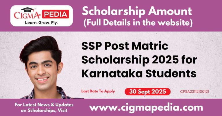 SSP Post Matric Scholarship 2025 for Karnataka Students : Apply Online ...