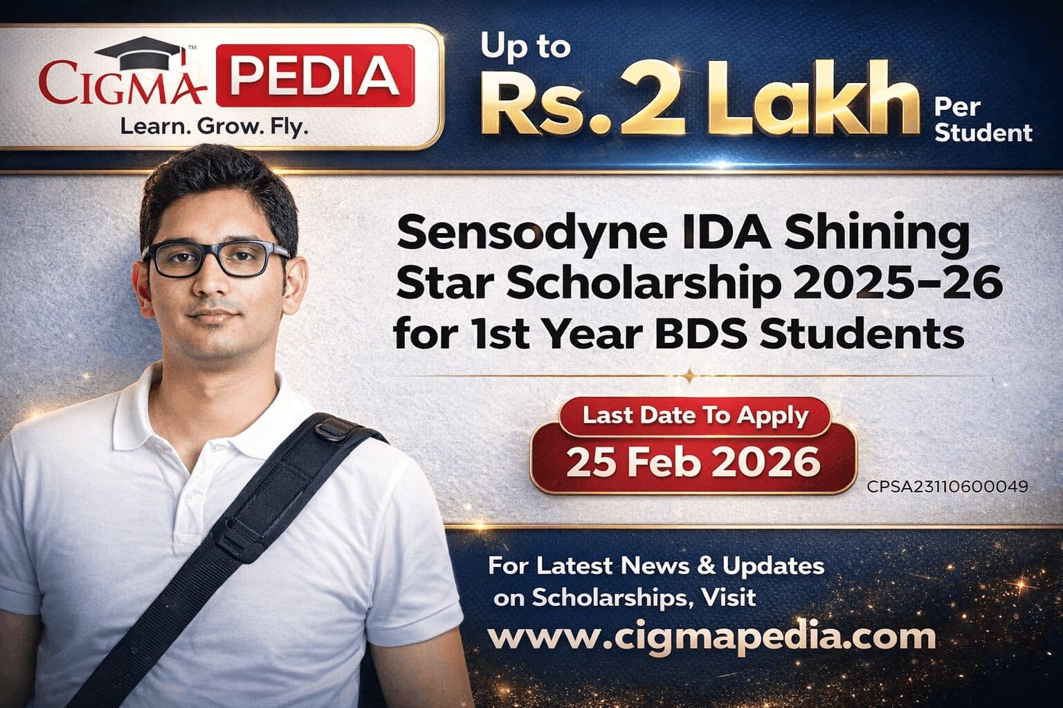 Sensodyne IDA Shining Star Scholarship 2025-26 for 1st Year BDS ...