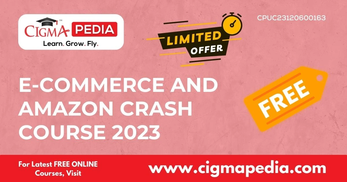 E-commerce and Amazon Crash Course 2023 (Free Udemy Course) - CIGMA Pedia