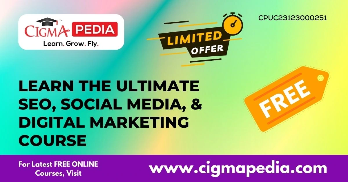 Learn The Ultimate SEO, Social Media, & Digital Marketing Course (Free ...