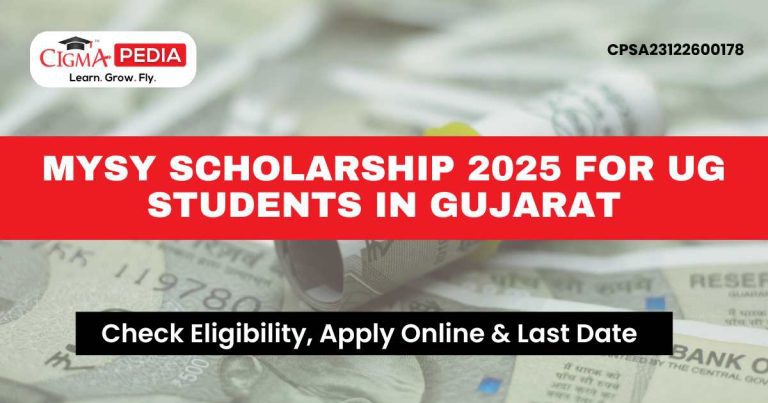 MYSY Scholarship 2025 for UG Students in Gujarat : Apply Online ...