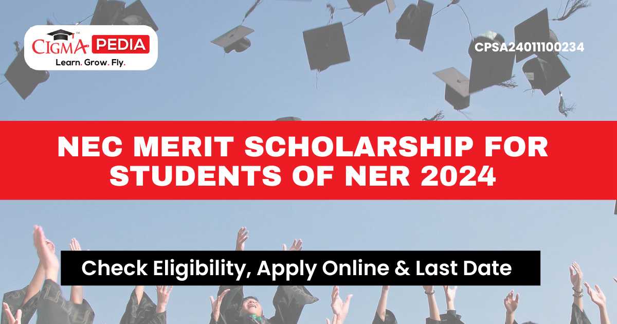 NEC Merit Scholarship for Students of NER 2024 : Last Date, Benefits, Advantage - CIGMA Pedia