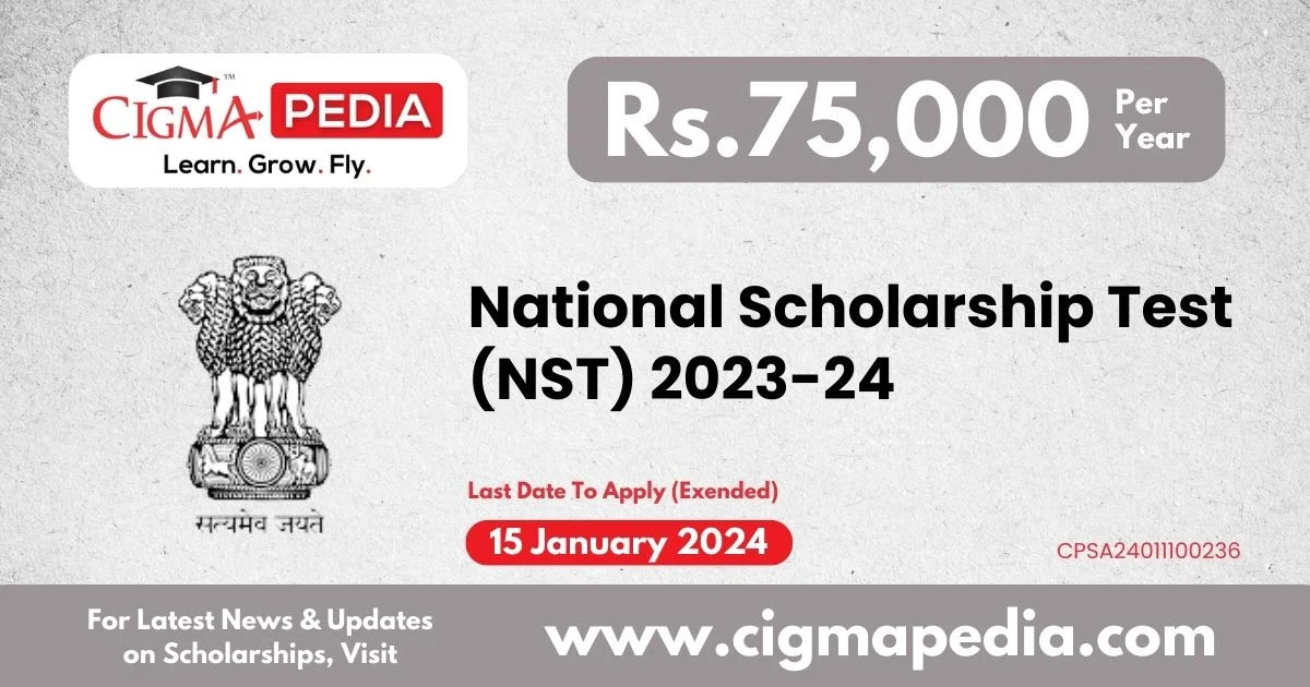 National Scholarship Test (NST) 2023-24 : Admit Card, Eligibility, Last ...