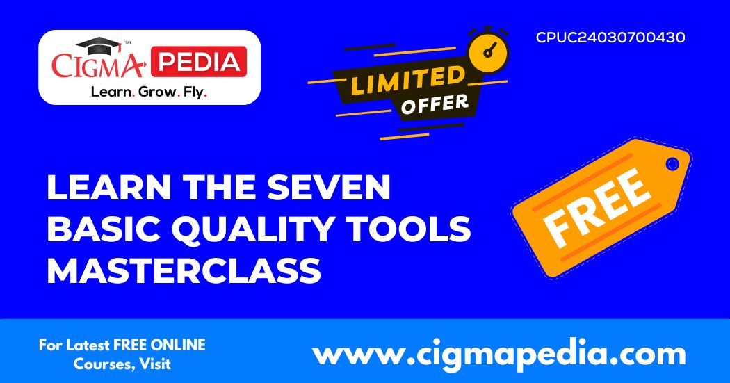 Learn The Seven Basic Quality Tools Masterclass (Free Udemy Course ...