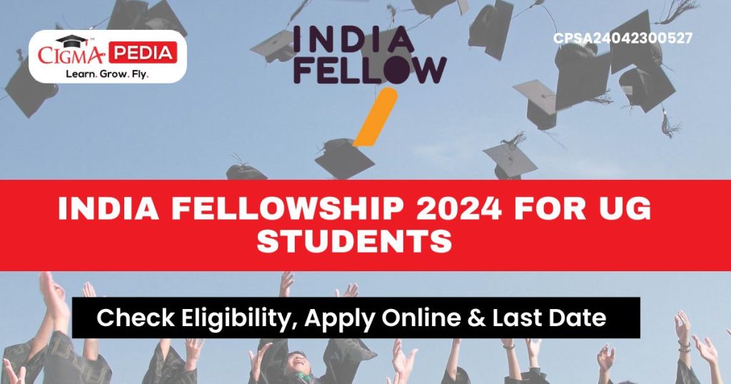 India Fellowship 2024 for UG Students | Last Date, Benefits, Advantage ...
