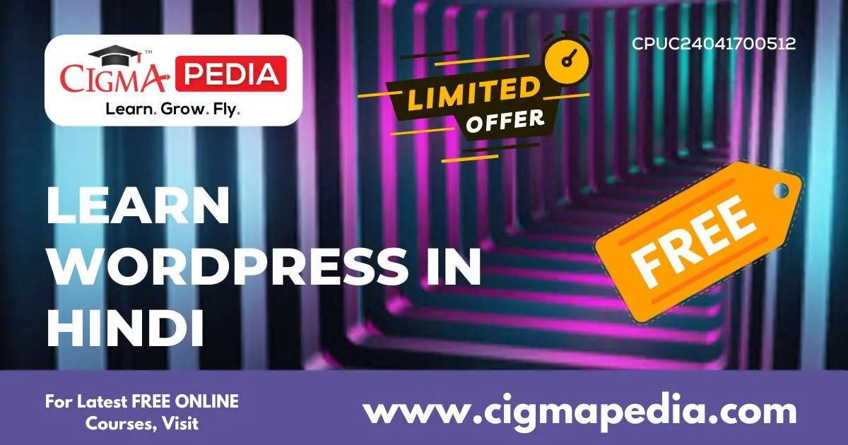 Learn WordPress in Hindi (Free Udemy Course) - CIGMA Pedia