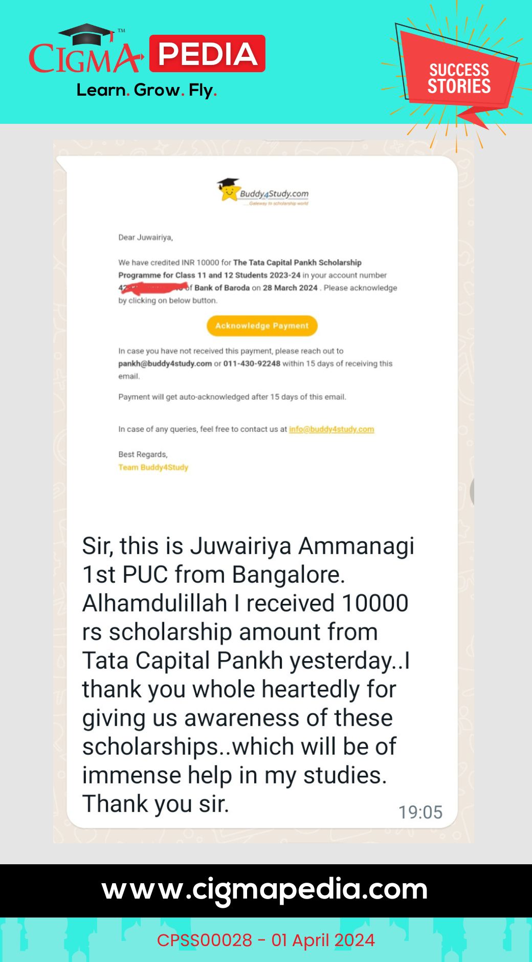 Success Stories - CIGMA Pedia