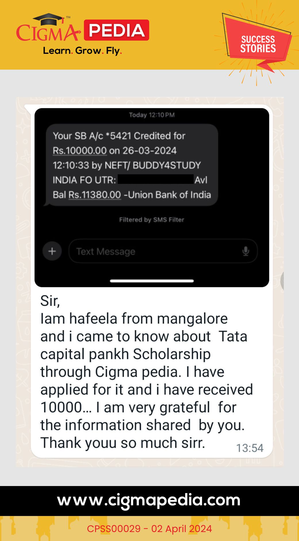 Success Stories - CIGMA Pedia