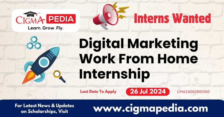 Digital Marketing Work From Home Internship by 6wresearch and Database Services Private Limited ...