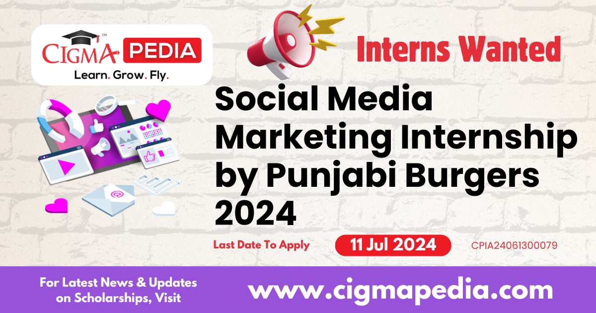 Social Media Marketing Internship by Punjabi Burgers 2024 : How to ...