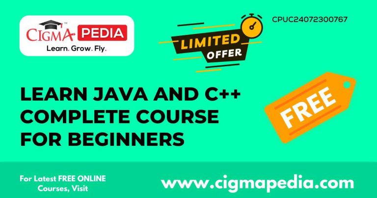 Learn Java And C++ Complete Course for Beginners (Free Udemy Course ...