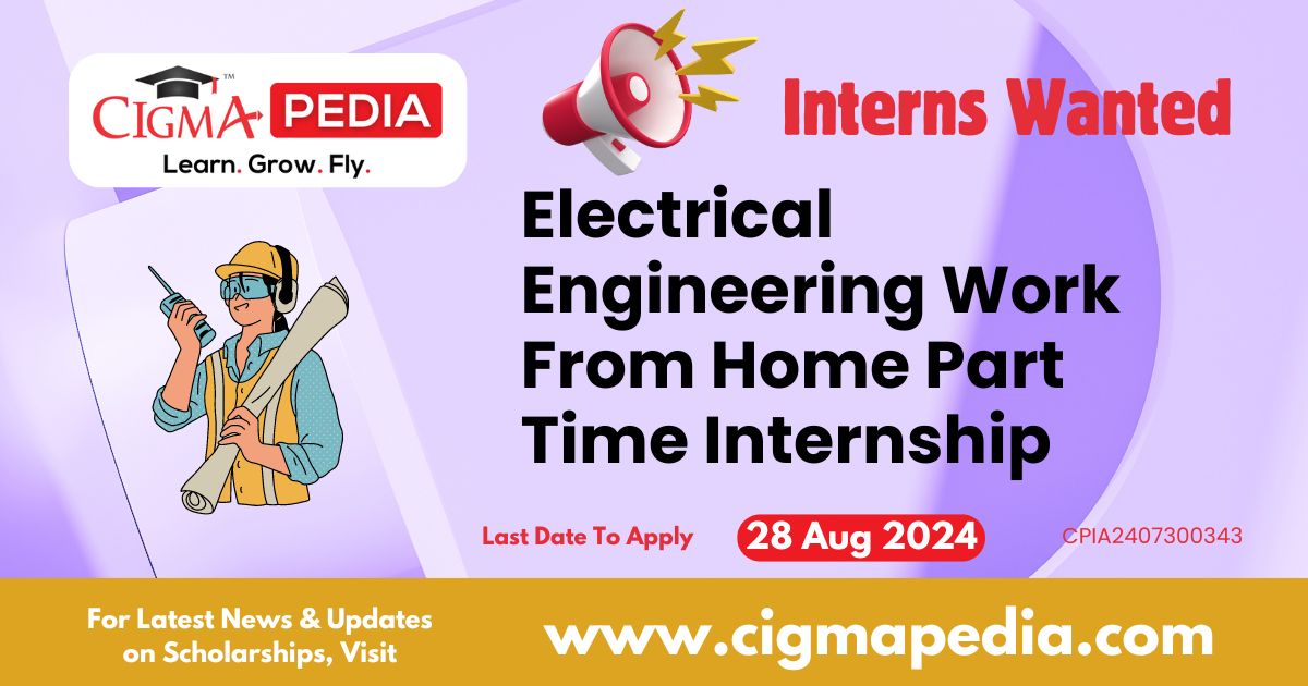 Electrical Engineering Work From Home Part Time Internship by Buddha ...