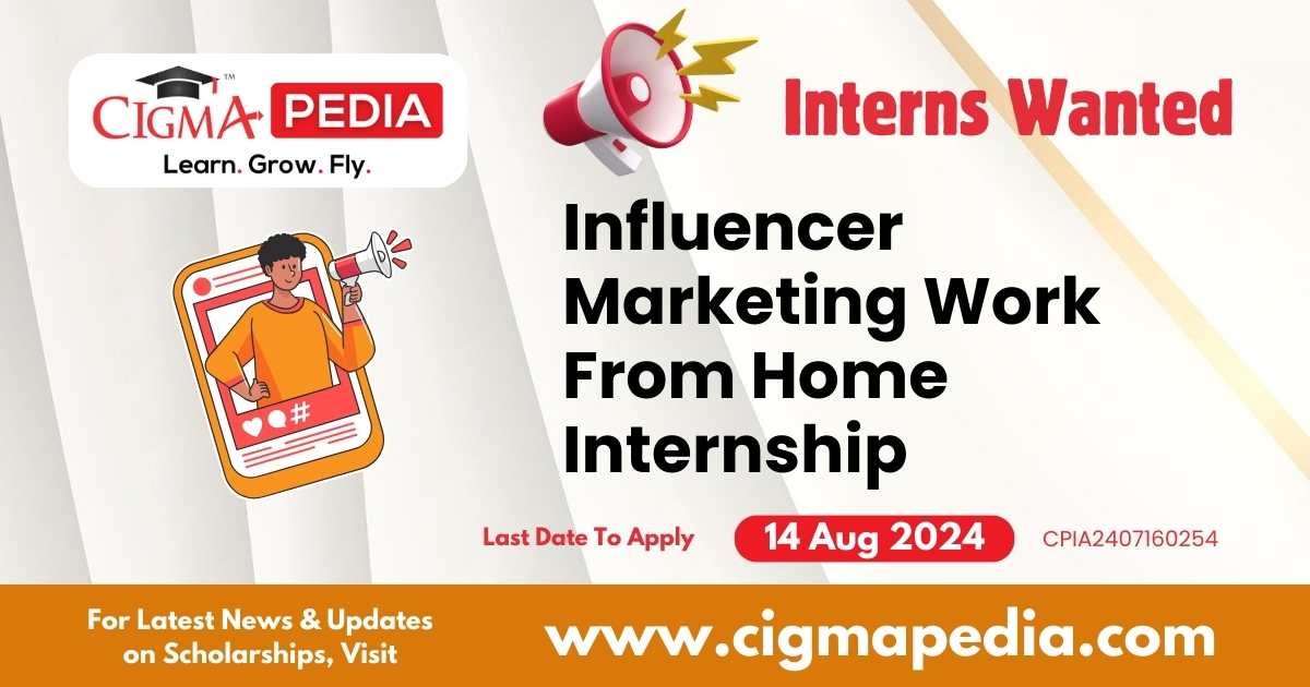 Influencer Marketing Work From Home Internship by AB Overseas 2024 ...