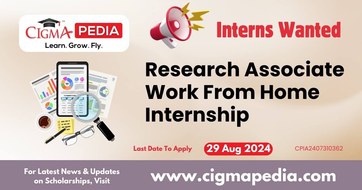 Research Associate Work From Home Internship by Megaminds IT Services 2024 : How to Apply for ...