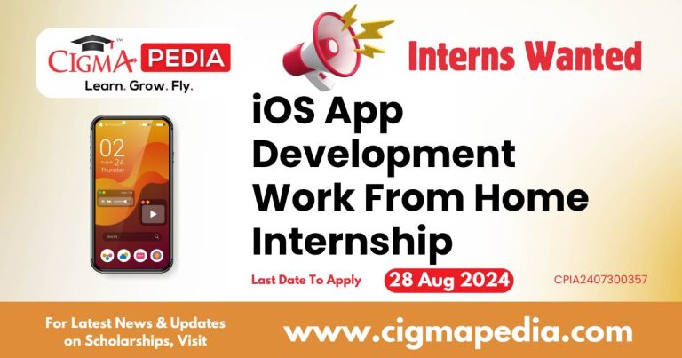 iOS App Development Work From Home Internship by Quantum IT Innovation 2024 : How to Apply for ...