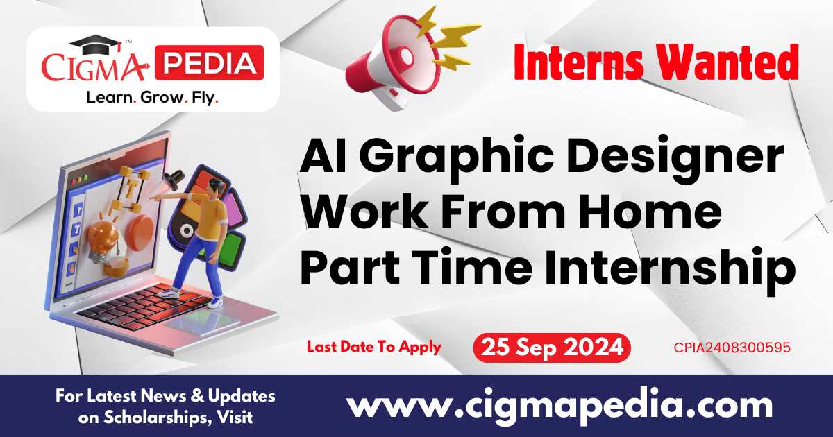 AI Graphic Designer Work From Home Part Time Internship by Codematics ...