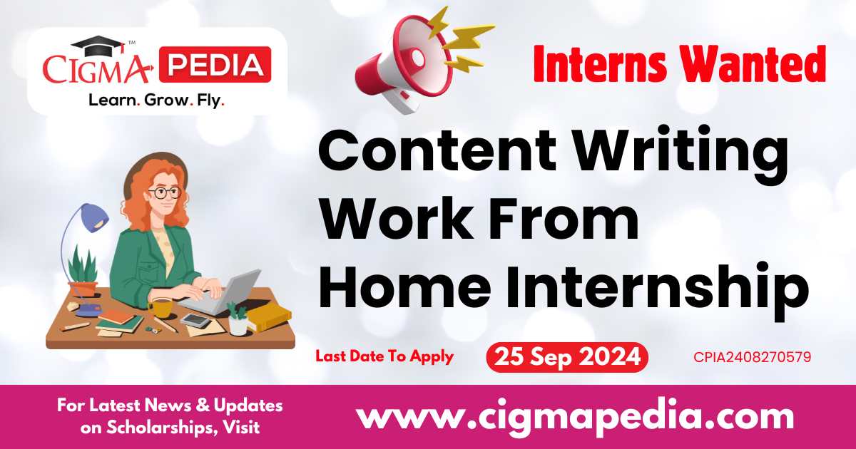 Content Writing Work From Home Internship by AI Certs : How to Apply ...