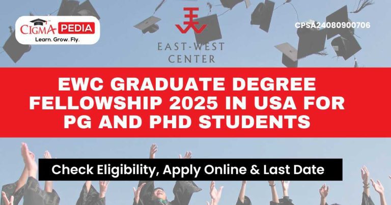EWC Graduate Degree Fellowship 2025 in USA For PG and PhD Students ...