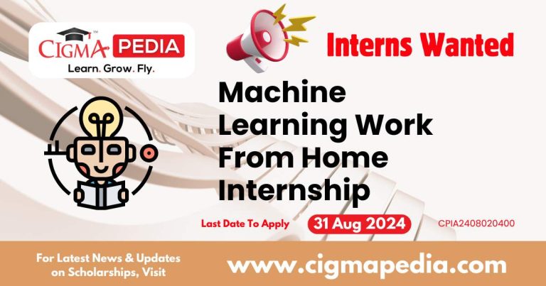 Machine Learning Work From Home Internship by NayaOne 2024 : How to Apply for Internship, Last ...