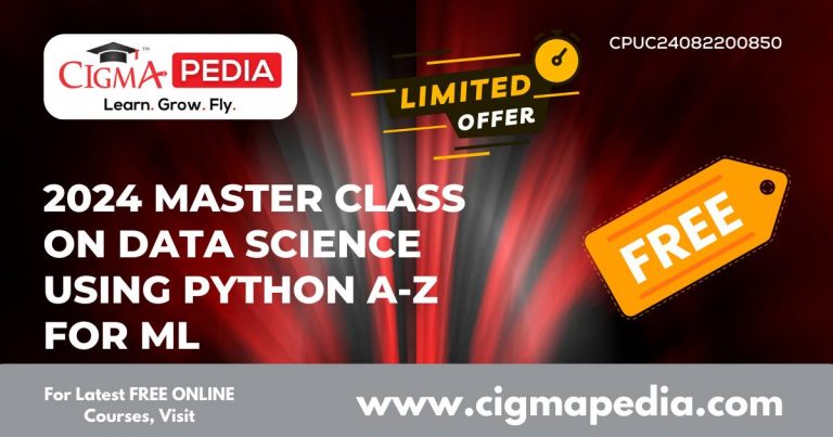 2024 Master class on Data Science using Python A-Z for ML (Free Udemy ...