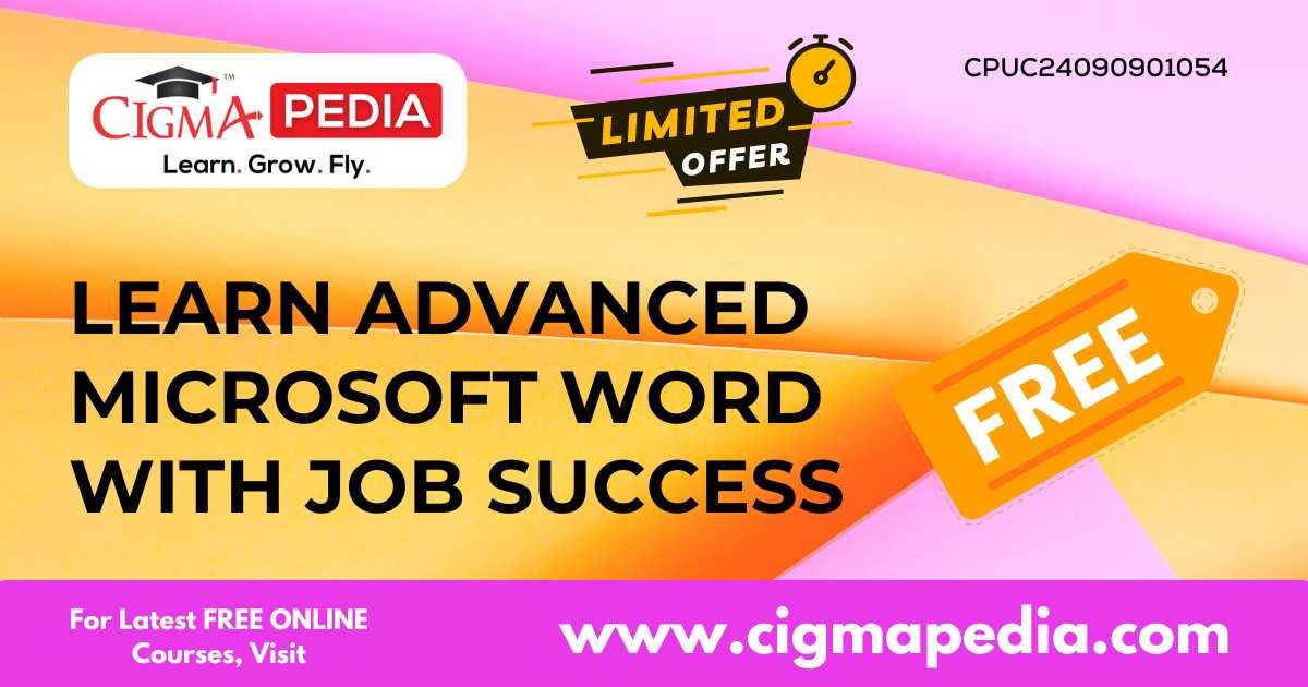 Learn Advanced Microsoft Word With Job Success (Free Udemy Course ...