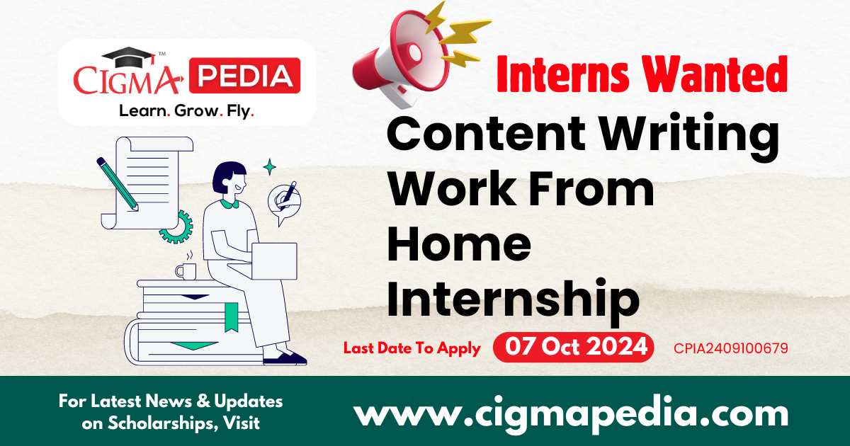 Content Writing Work From Home Internship by Assignment Wale : How to ...