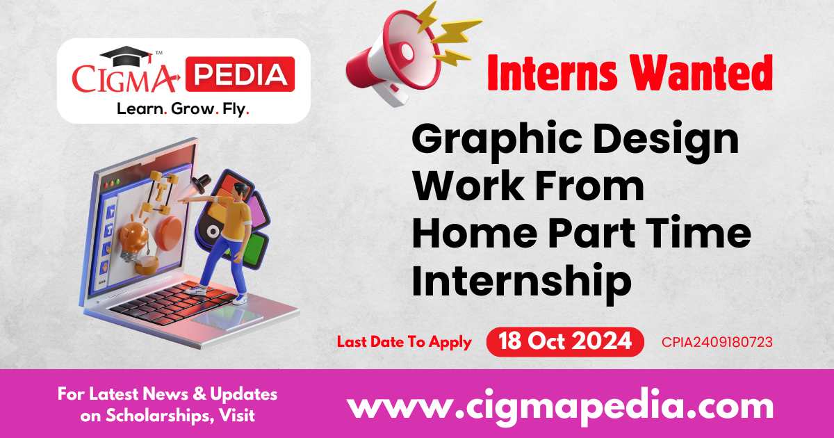 Graphic Design Work From Home Part Time Internship by Infits : How to ...