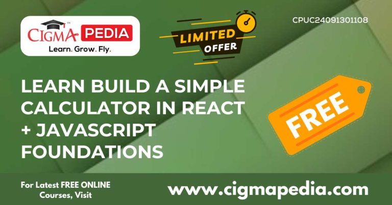 Learn Build A Simple Calculator In React Javascript Foundations Free 9915