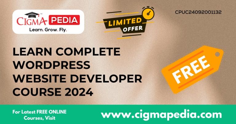 Learn Complete Wordpress Website Developer Course 2024 (Free Udemy ...