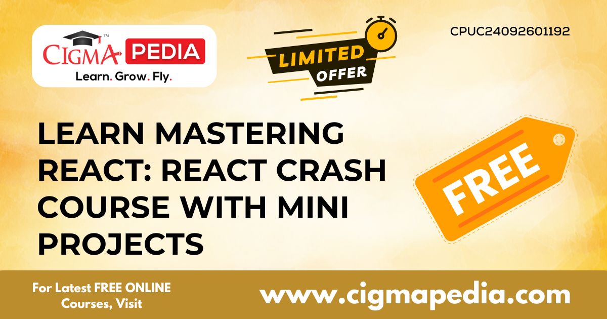 Learn Mastering React: React Crash Course with Mini Projects (Free ... Learn Mastering React: React Crash Course with Mini Projects (Free ...