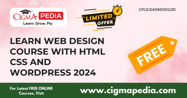 Learn Web Design Course with HTML CSS and Wordpress 2024 (Free Udemy ...