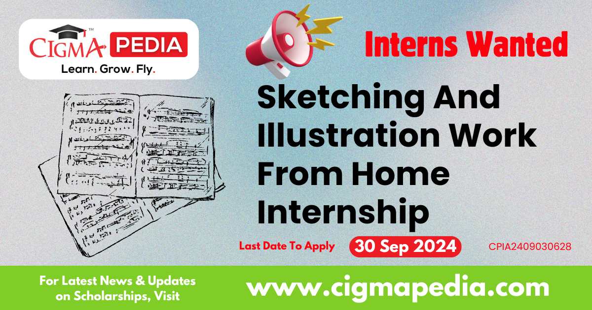 Sketching And Illustration Work From Home Internship by Axe Consultancy ...