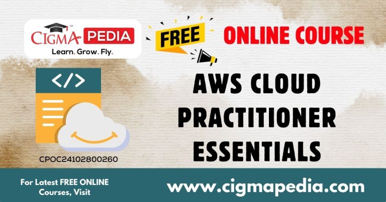 AWS Cloud Practitioner Essentials (Free Online Course) - CIGMA Pedia
