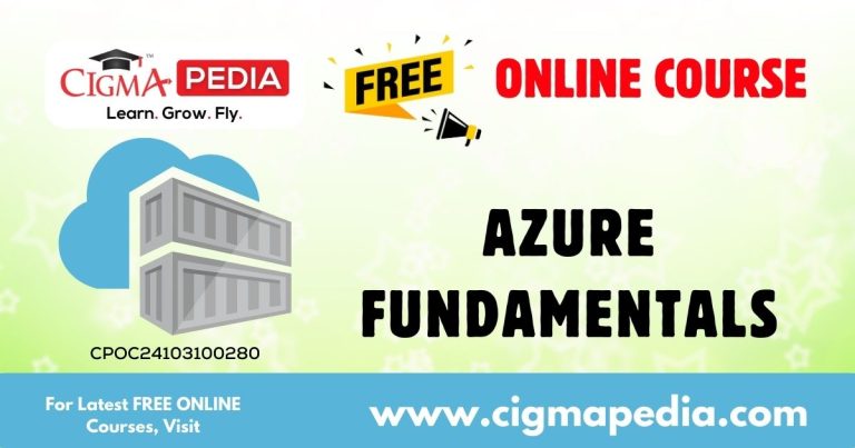 Azure Fundamentals (Free Online Course) - CIGMA Pedia