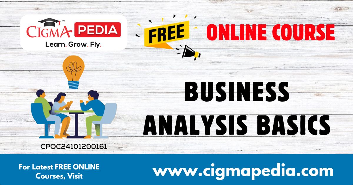 Business Analysis Basics (Free Online Course) - CIGMA Pedia Business Analysis Basics (Free Online Course) - CIGMA Pedia