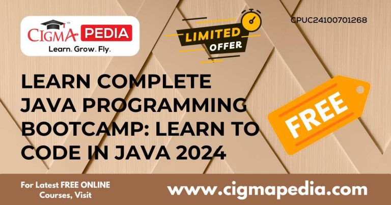 Learn Complete Java Programming Bootcamp: Learn to Code in Java 2024 ...