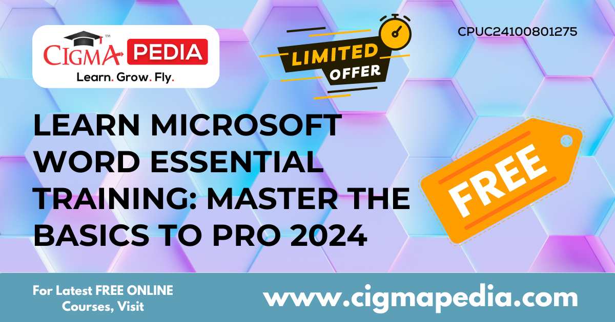 Learn Microsoft Word Essential Training: Master the Basics to Pro 2024 ...
