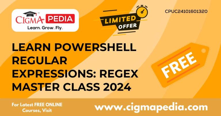 Learn PowerShell Regular Expressions: Regex Master Class 2024 (Free ... Learn PowerShell Regular Expressions: Regex Master Class 2024 (Free ...