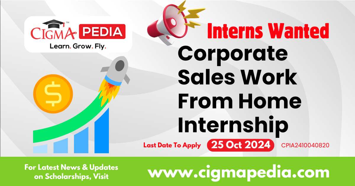 Corporate Sales Work From Home Internship by Medius Technologies ...