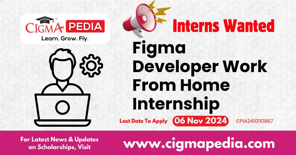 Figma Developer Work From Home Internship by Synkrit AI Tech Private ...