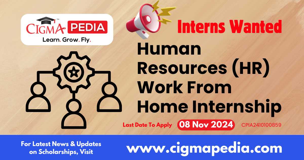Human Resources (HR) Work From Home Internship by One's Own Financer ...