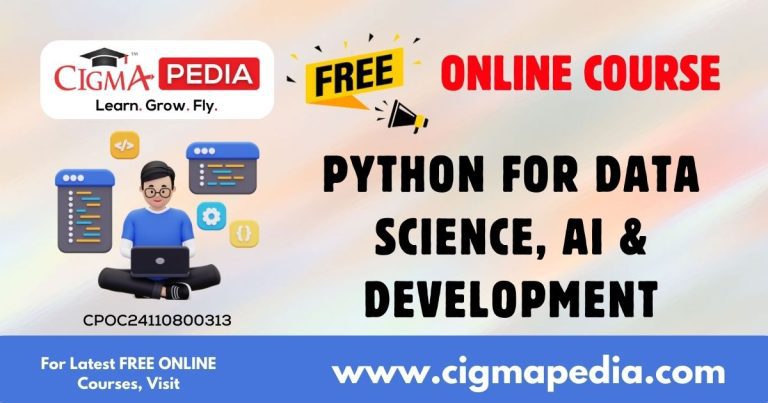 Python for Data Science, AI & Development (Free Online Course) - CIGMA ...