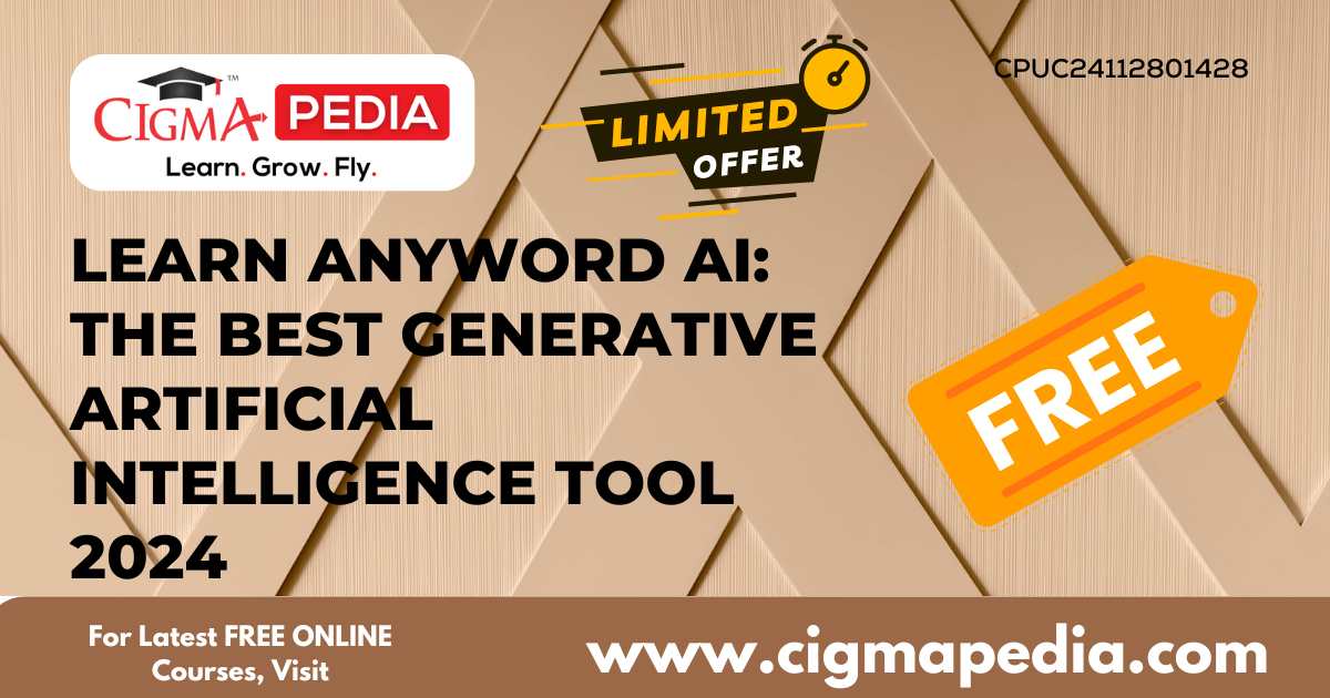 Learn Anyword AI: The Best Generative Artificial Intelligence Tool 2024 (Free Udemy Course ...