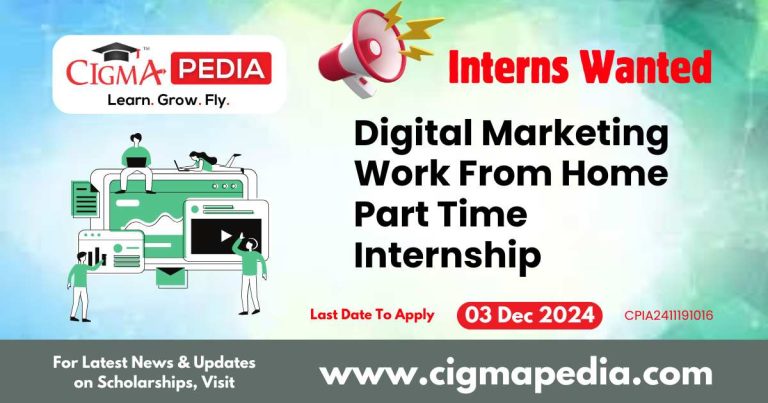 Digital Marketing Work From Home Part Time Internship by Digital Guruji ...