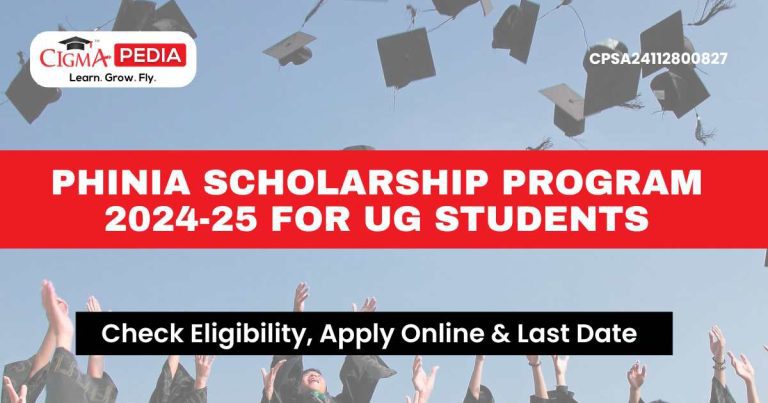 PHINIA Scholarship Program 2024-25 for UG Students | Last Date, How to ...