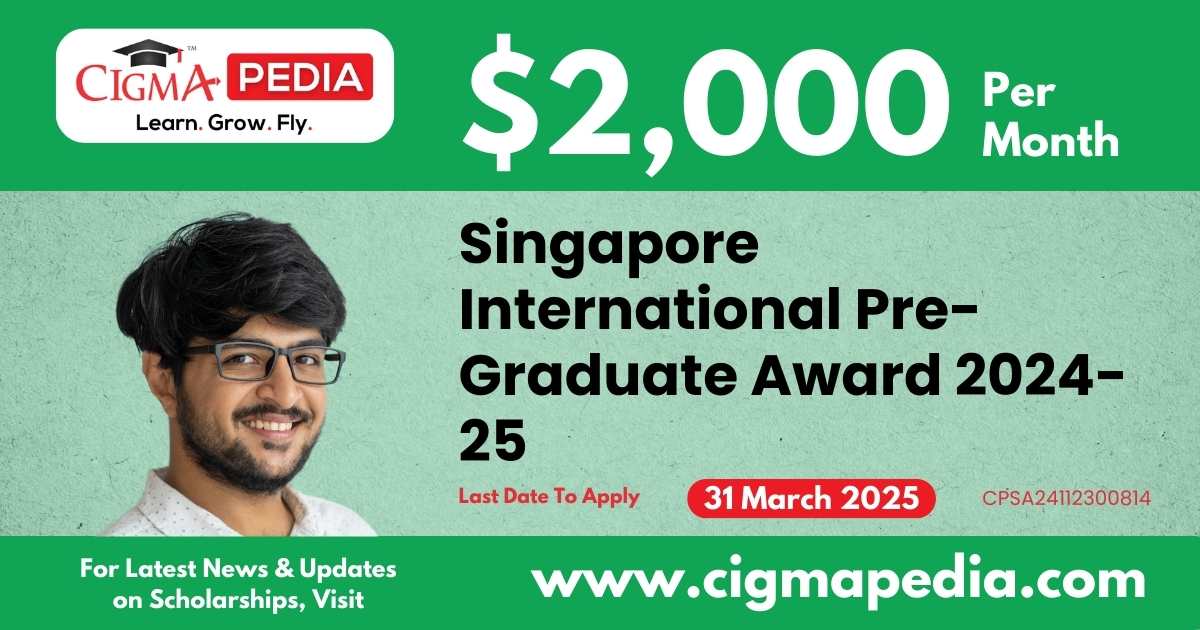 Singapore International Pre-Graduate Award (SIPGA) 2025 for UG and PG ...