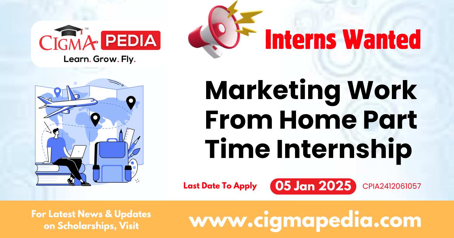 Marketing Work From Home Part Time Internship by Wayspire Ed-Tech ...